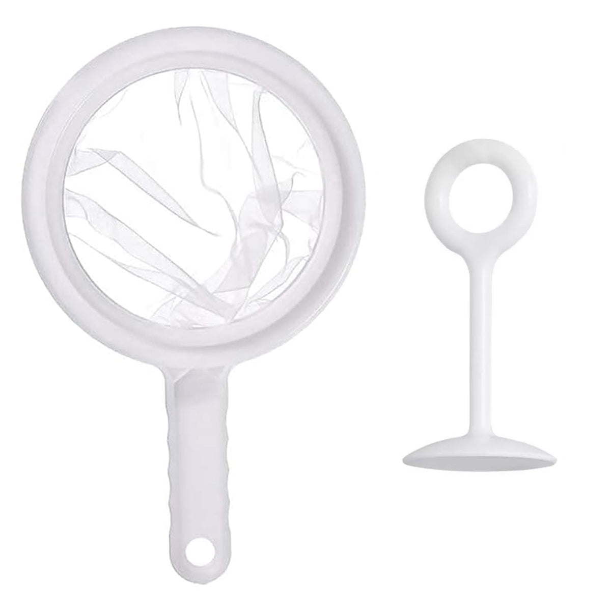 Rosineer Ultra Fine Nylon Strainer Sieve Filter with Press Tool